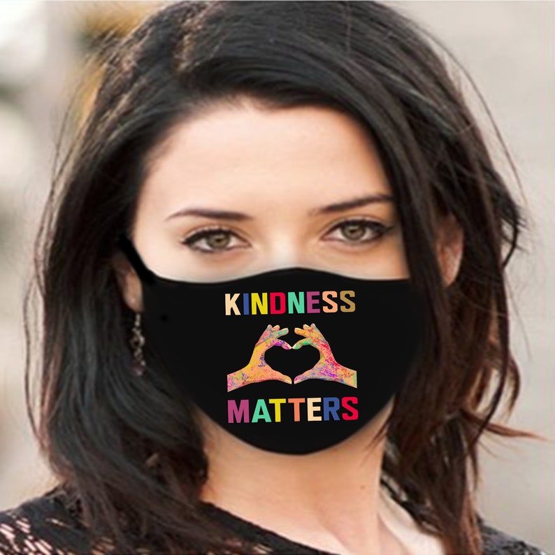 Kindness Matters Face Mask Be Kind Washable Adult Face Mask | Etsy
