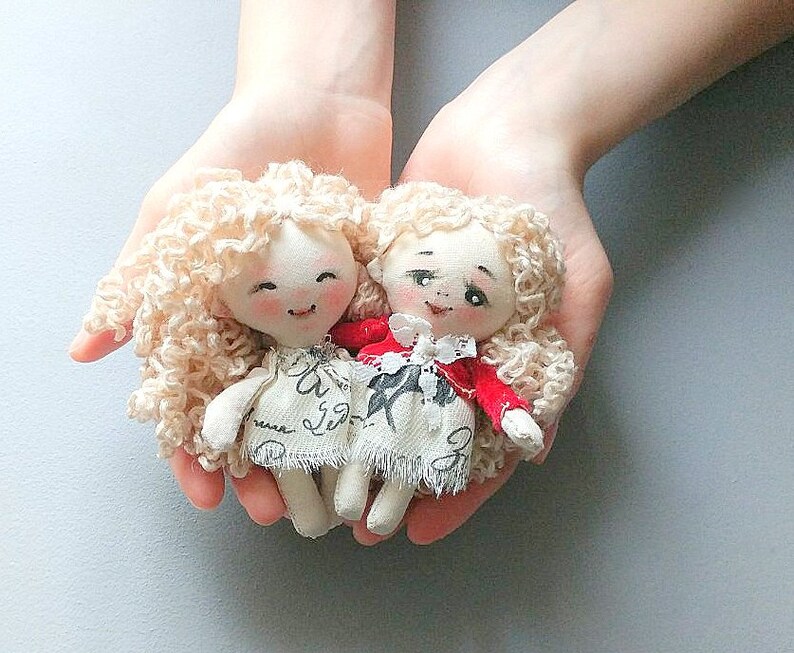 Fairy Sewing Pattern. Tiny Textile DIY Cute Doll. Love Gift. - Etsy