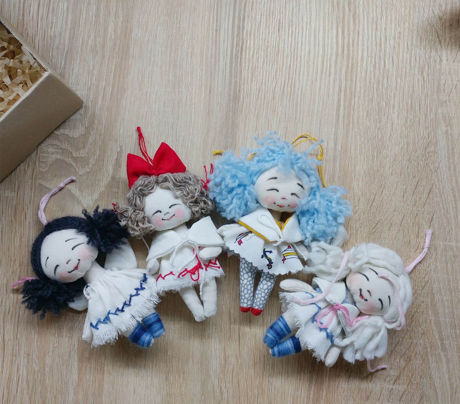 PDF, Pattern Fabric Doll 4.3" (11 Cm). Mini Rag Doll, for Blythe. Doll ...