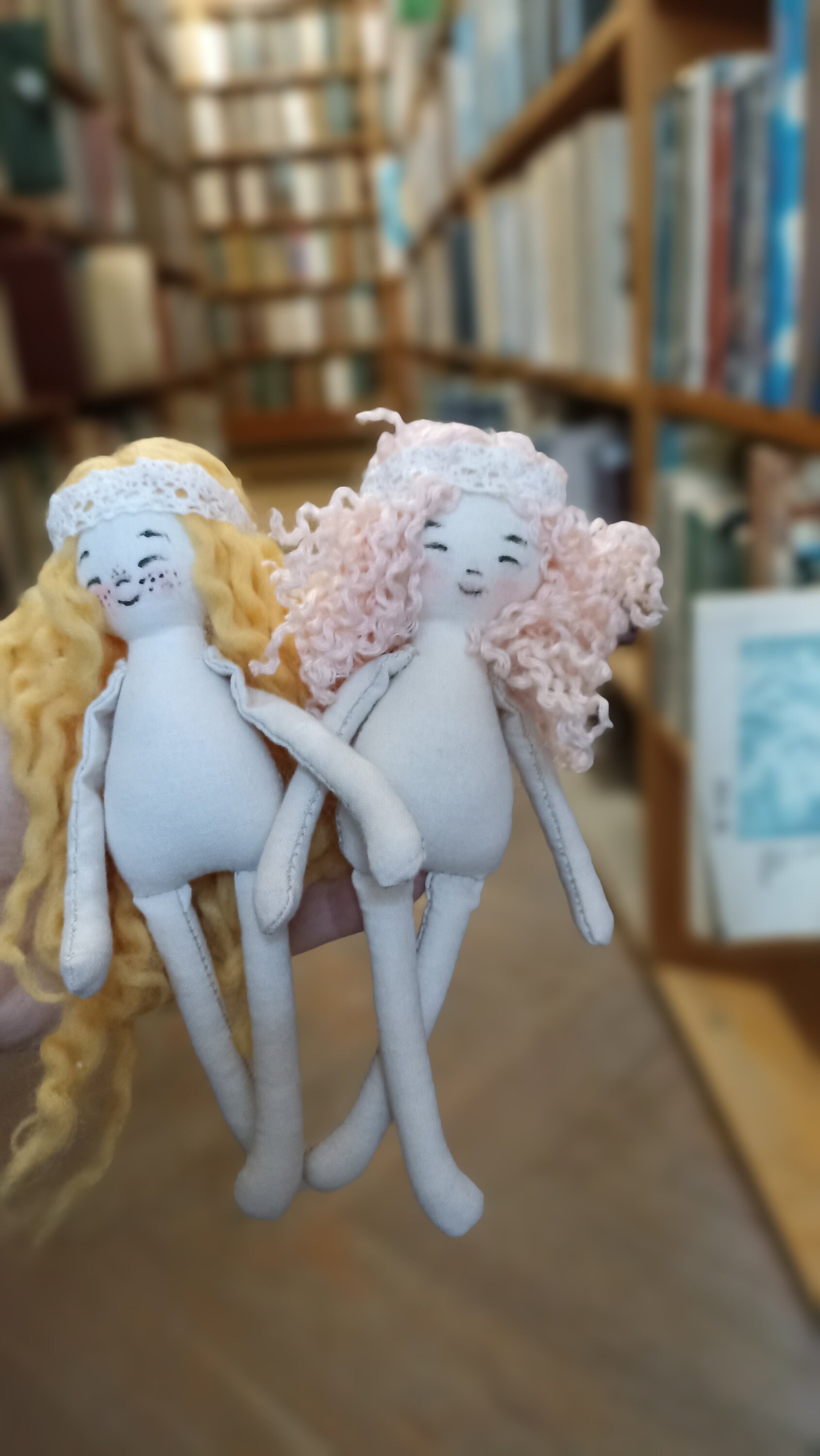 PDF Miniature Pocket Doll Body Pattern Doll Height 19cm 7.4inch DIY Rag ...