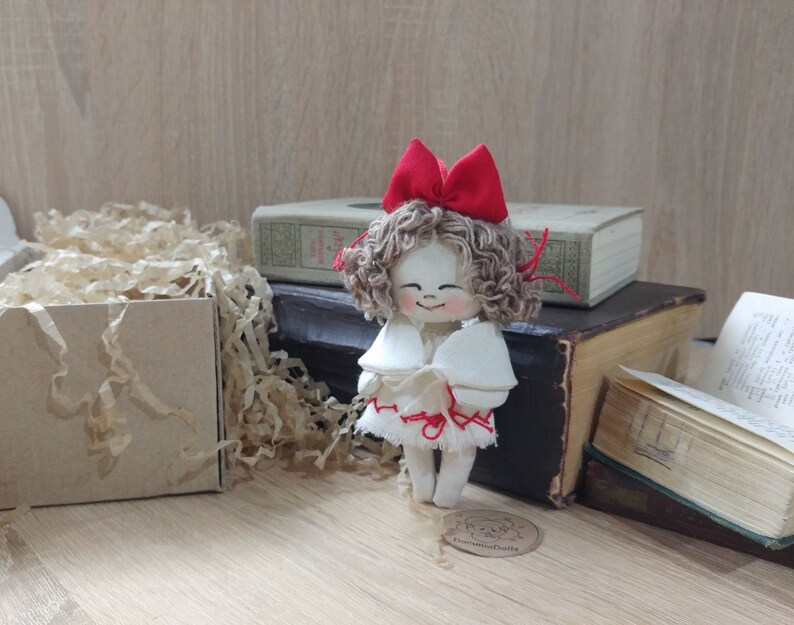 PDF, Pattern Fabric Doll 4.3 11 Cm. Mini Rag Doll, for Blythe. Doll ...