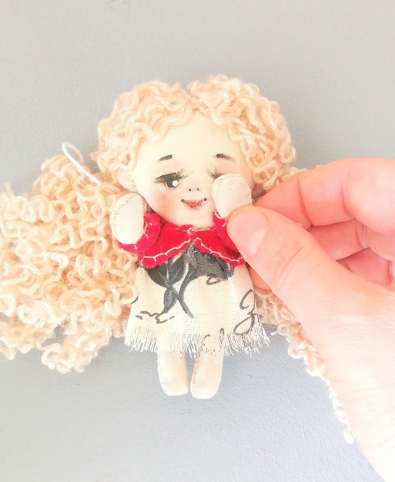 Fairy Sewing Pattern. Tiny Textile DIY Cute Doll. Love Gift. - Etsy