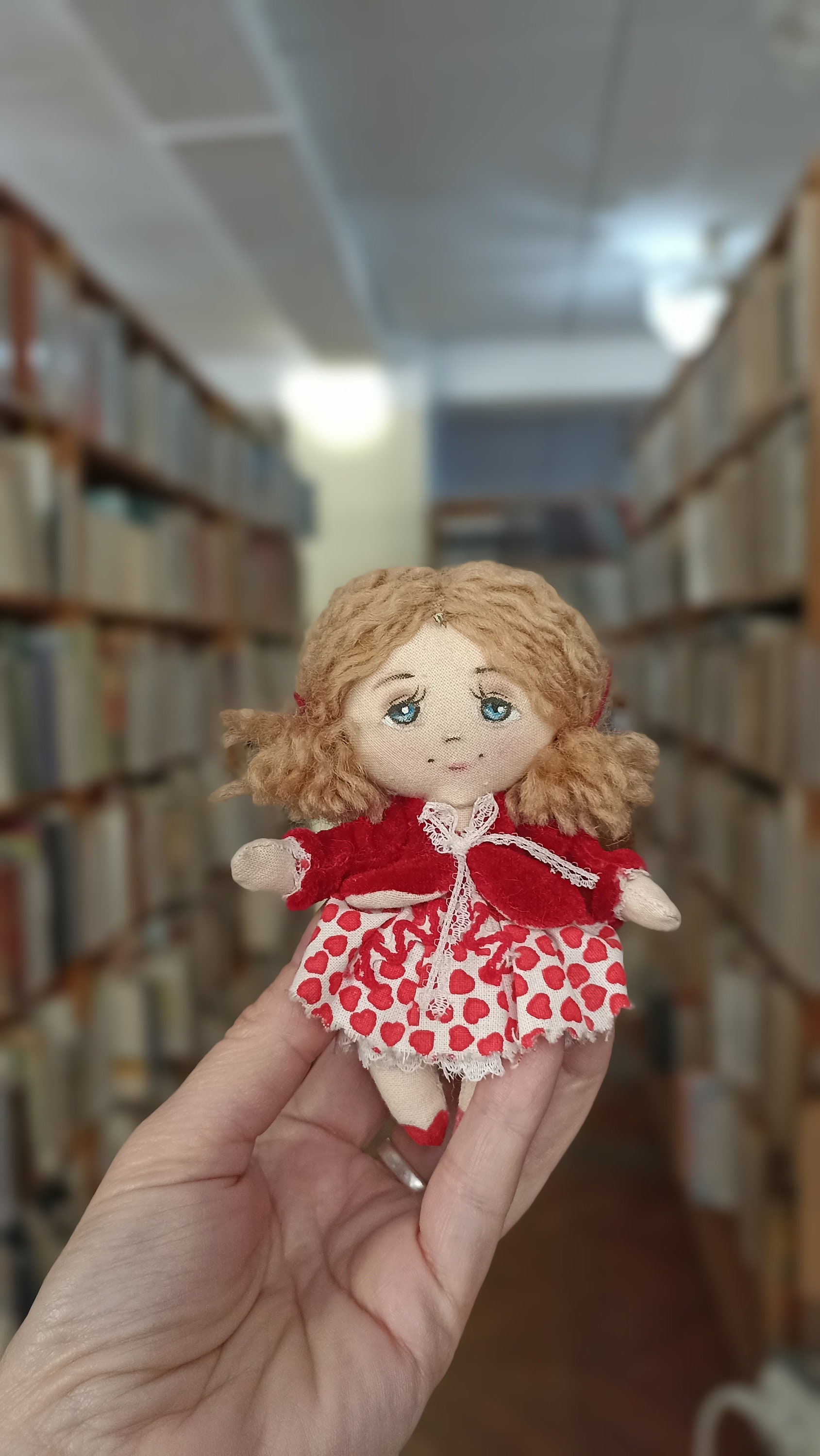 Dollmaking. Miniature Dolls DIY Dolls. Pattern of a Soft Fabric Doll ...