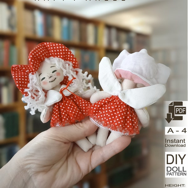 Angel Rag Doll Pdf Patterns - Etsy