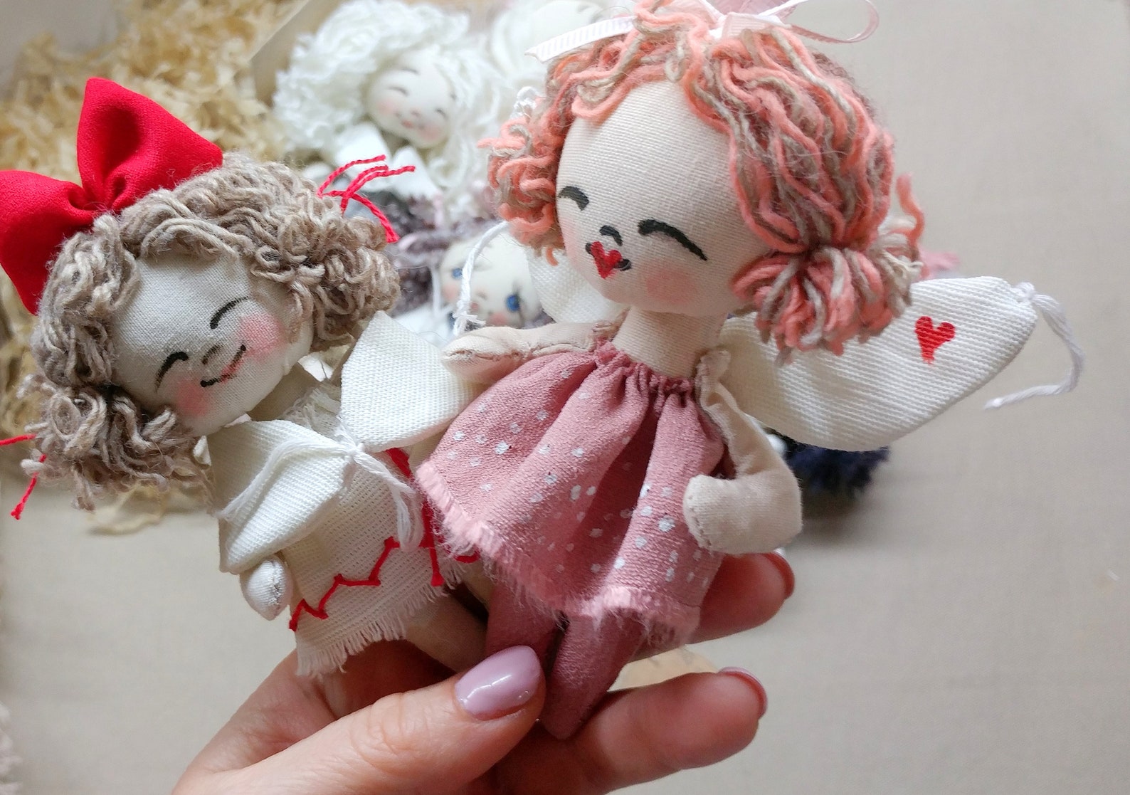 PDF, Pattern Fabric Doll 4.3 11 Cm. Mini Rag Doll, for Blythe. Doll ...