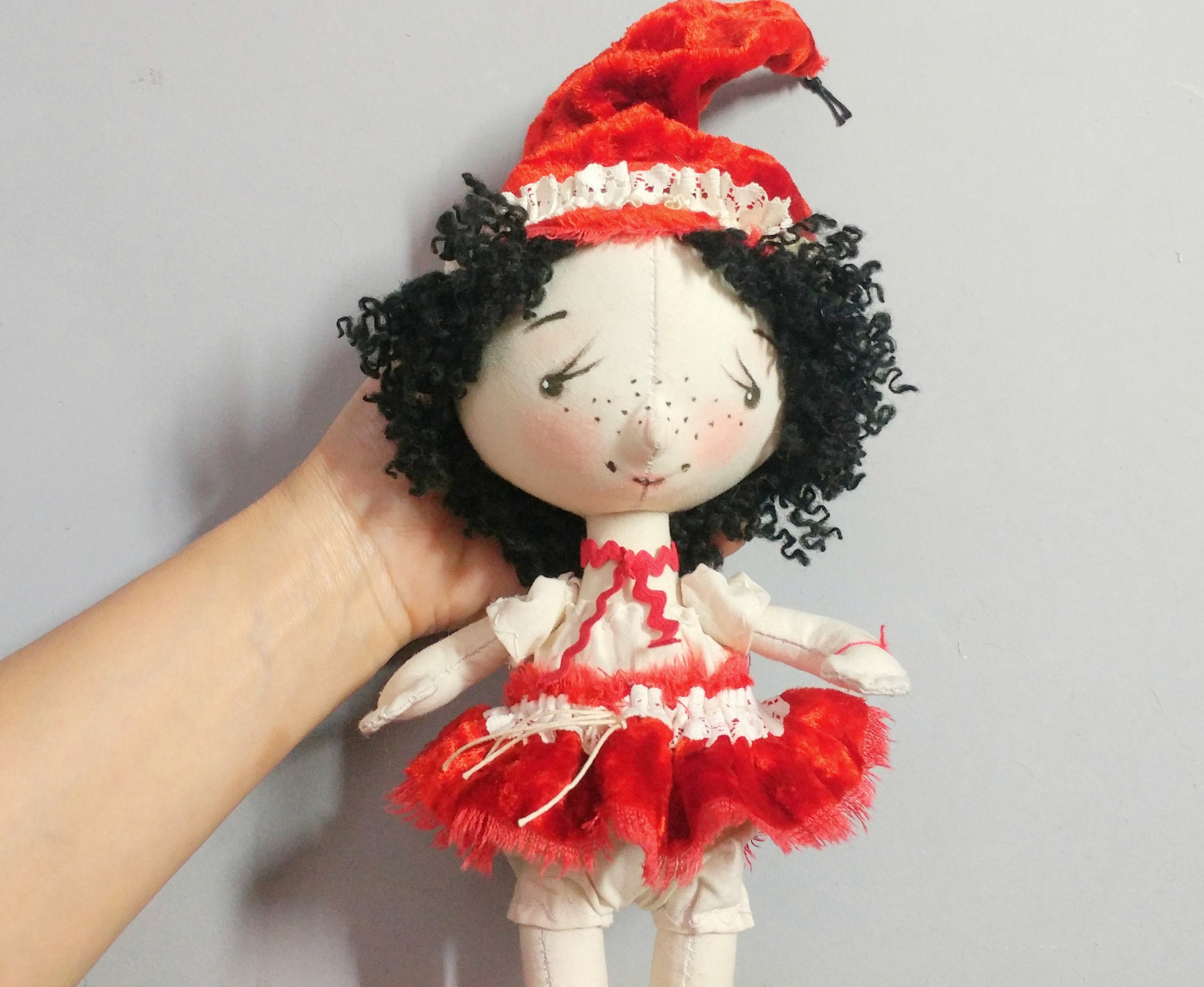 Elf Doll Sewing Pattern.gnome Patterns, Cloth Doll Patterns, With ...