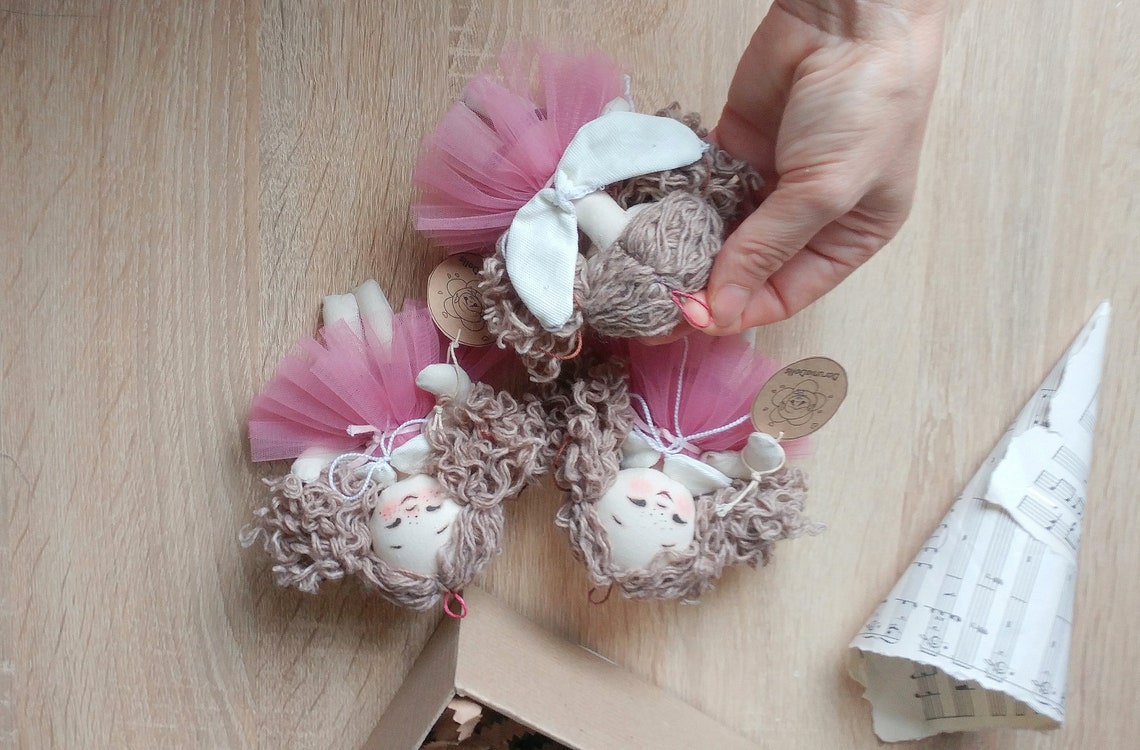 Wow Gift. Rag Doll, Mini Doll Collection, Cute Baby. Set of 3 Dolls ...