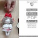 PDF, Pattern Fabric Doll 4.3 11 Cm. Mini Rag Doll, for Blythe. Doll ...