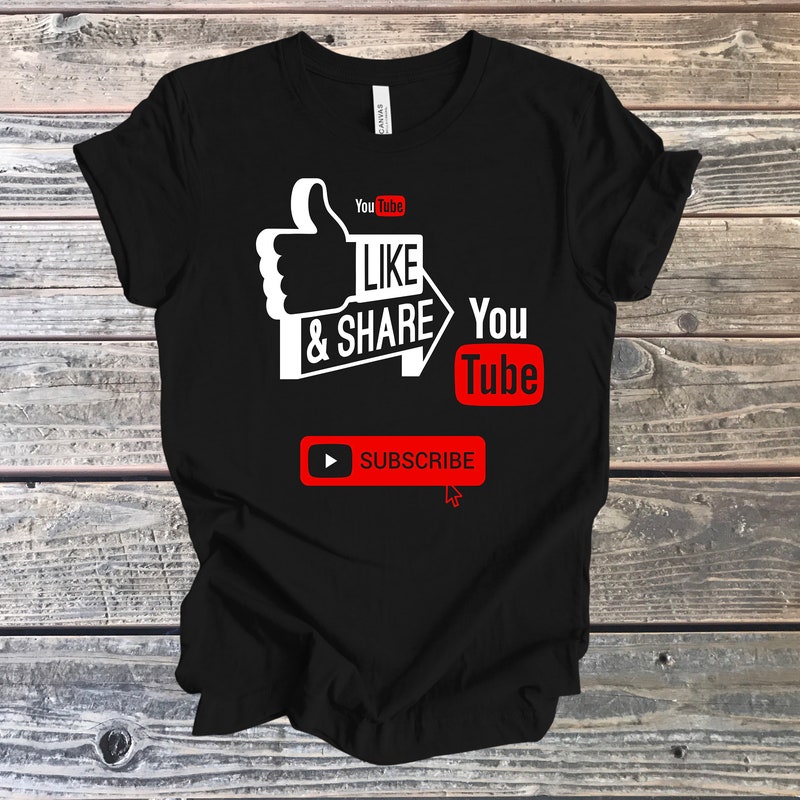 Youtube T Shirt - Etsy