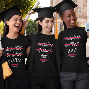 Masters Degree Loading T-shirt, University Grad Gift - Etsy