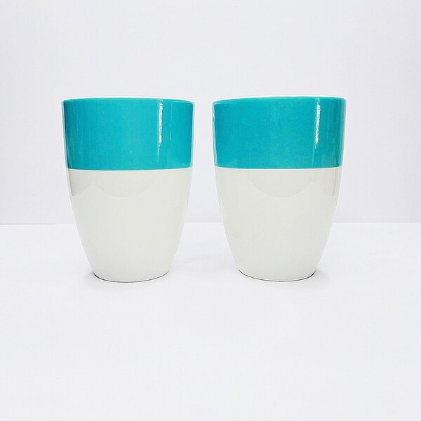 Turquoise Mugs - Etsy