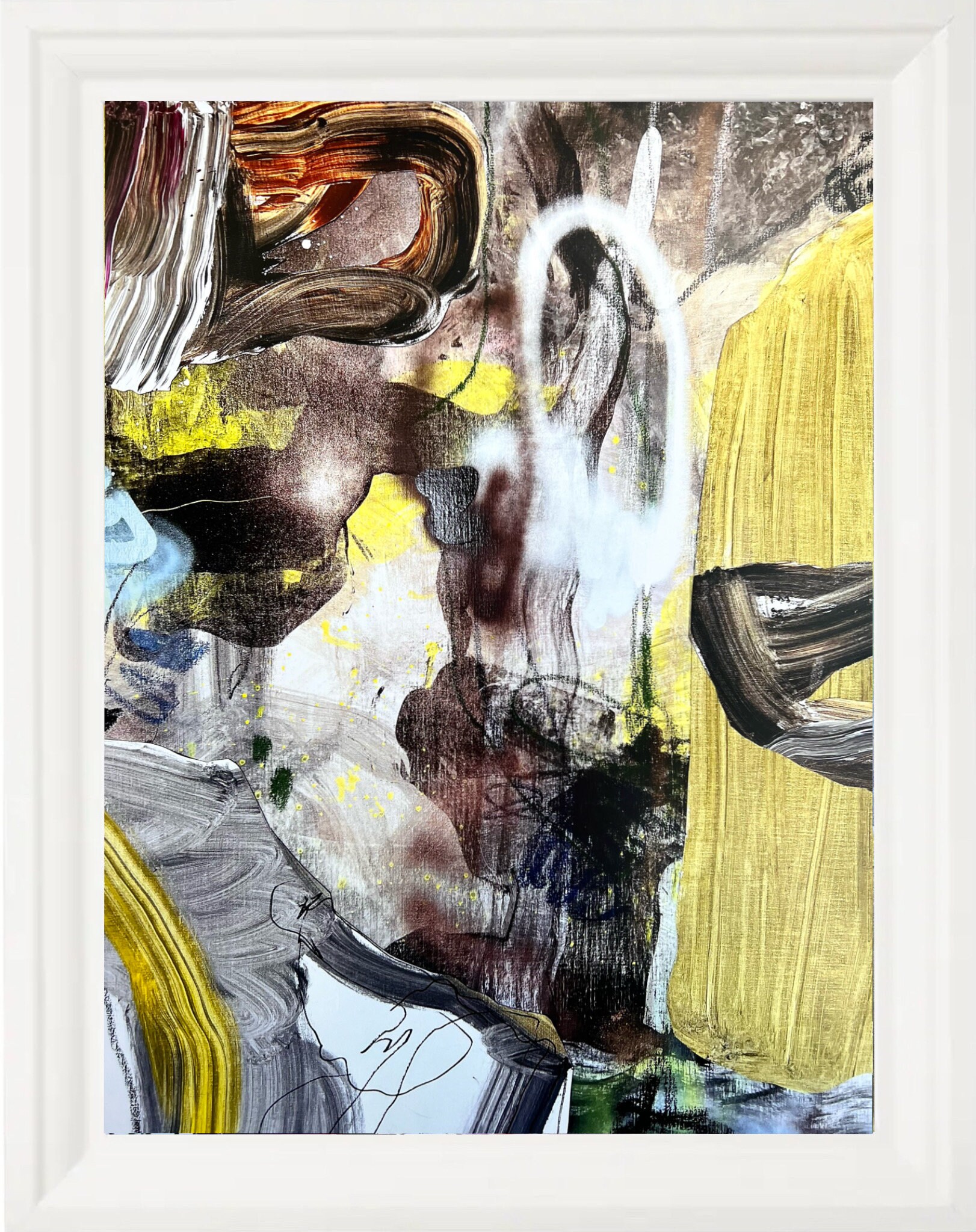 Original Art Print Framed Beyond Borders 1&2 - Etsy