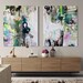 Diptych Abstract Painting, XXL Contemporary Art, Modern Paintings ...