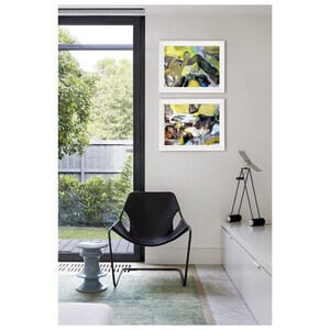 Original Art Print Framed - Beyond Borders 1&2 - Etsy