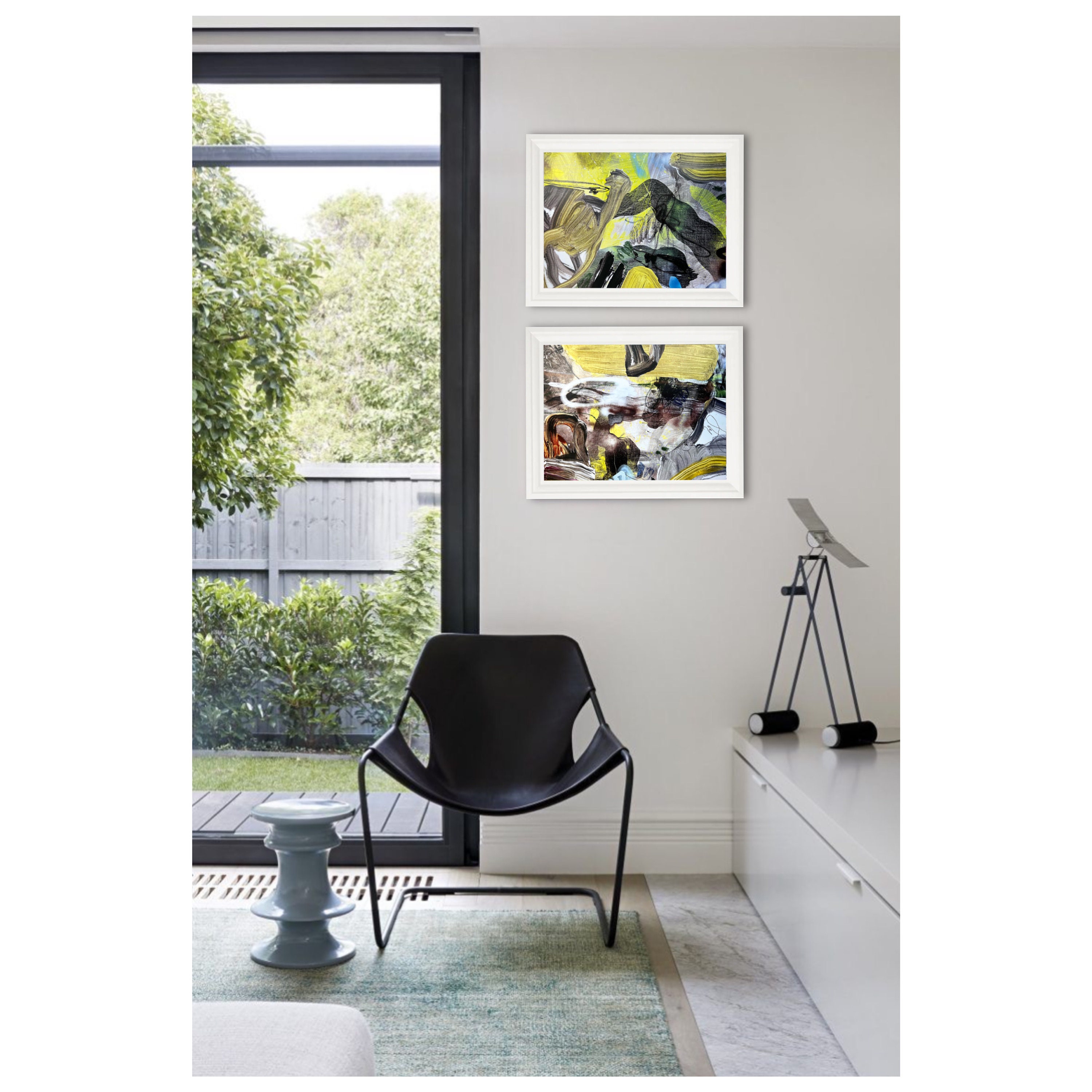 Original Art Print Framed Beyond Borders 1&2 - Etsy