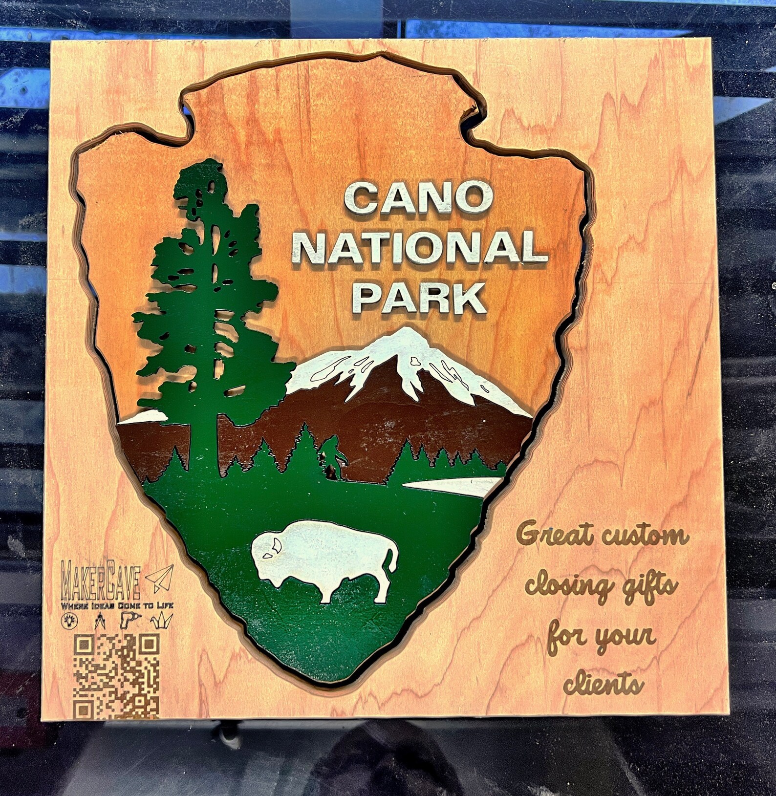 Customized National Park Logo Plaque - Etsy