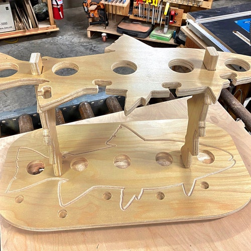 Fly Rod Tube Stand - Etsy