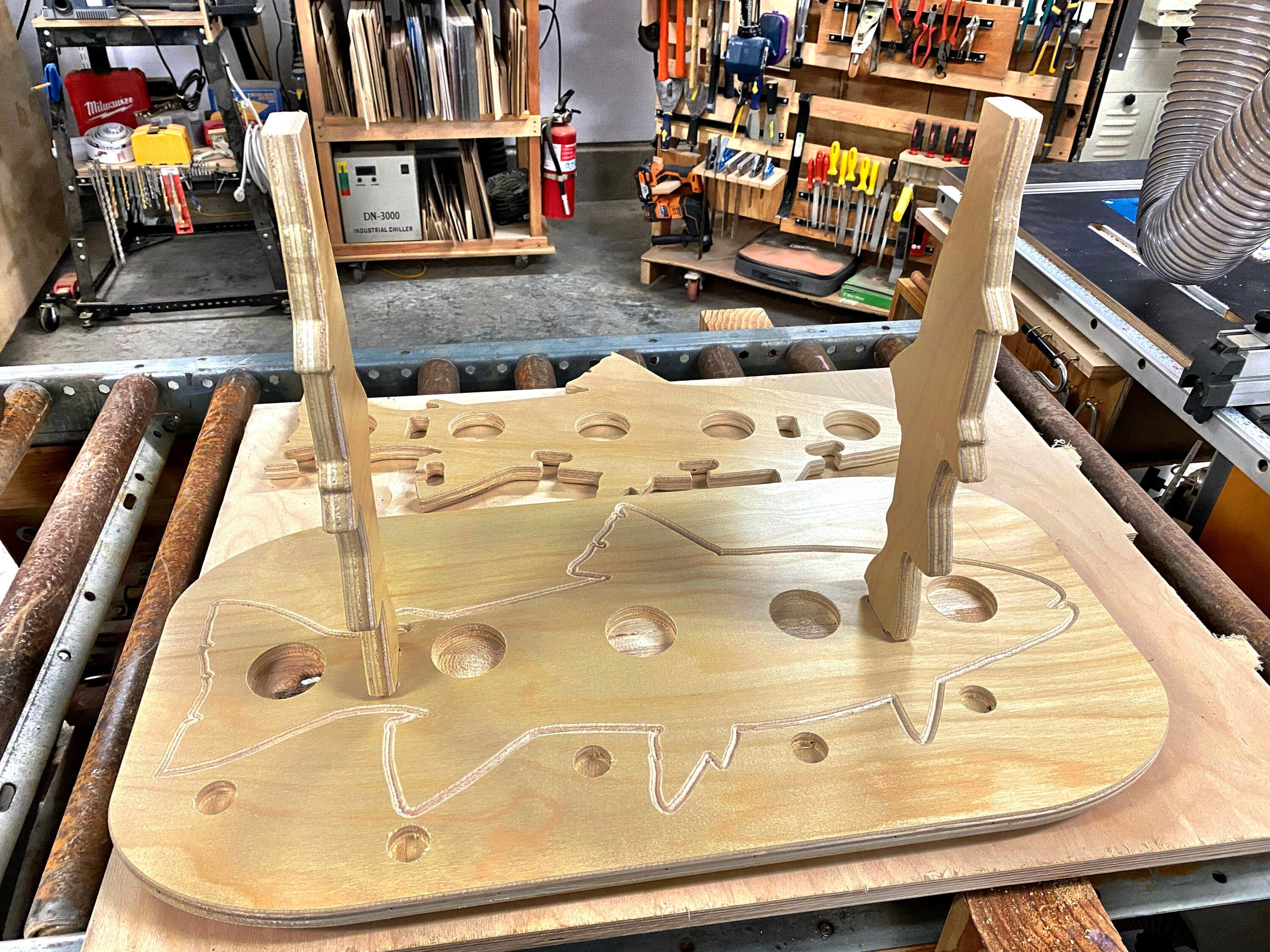 5-fly Rod Storage Rack Plans (SVG File) - Etsy