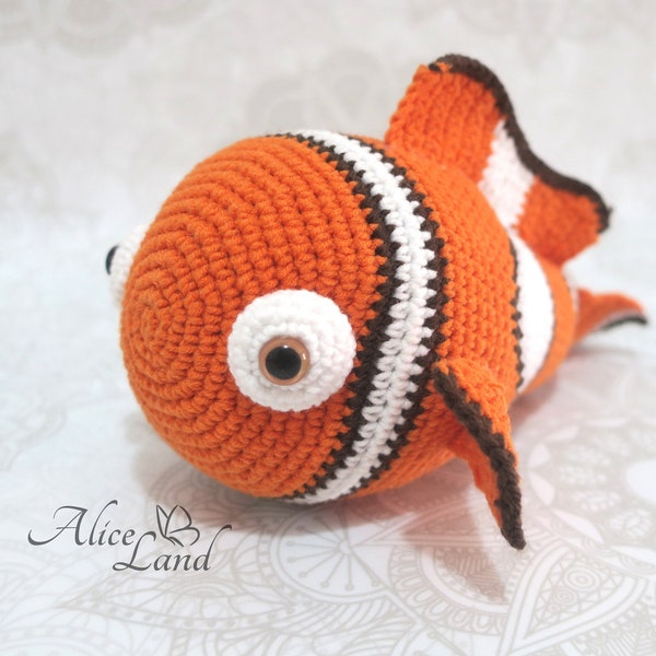 Crochet Nemo - Etsy