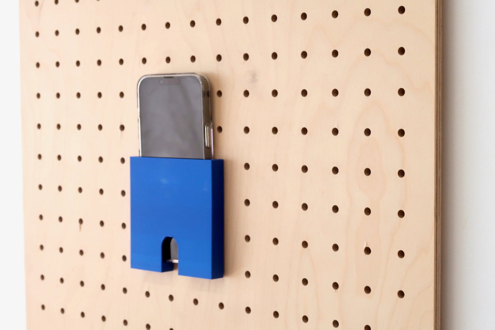 Phone Holder for Pegboard Wall Storage for All Types of - Etsy