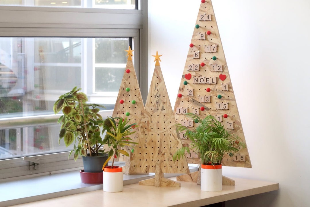 Ecological and Sustainable Wooden Christmas Tree - Etsy