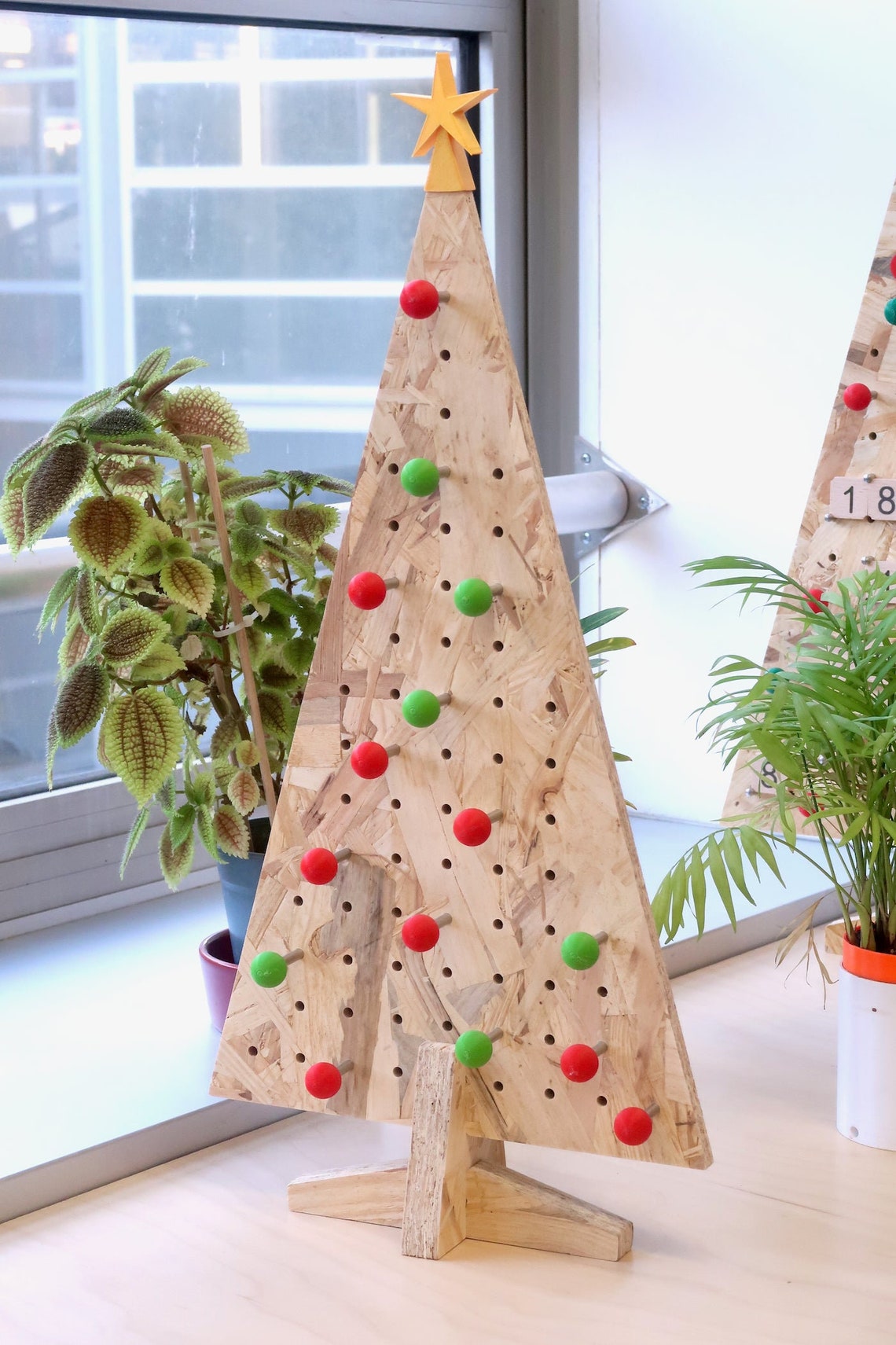 Ecological and Sustainable Wooden Christmas Tree - Etsy