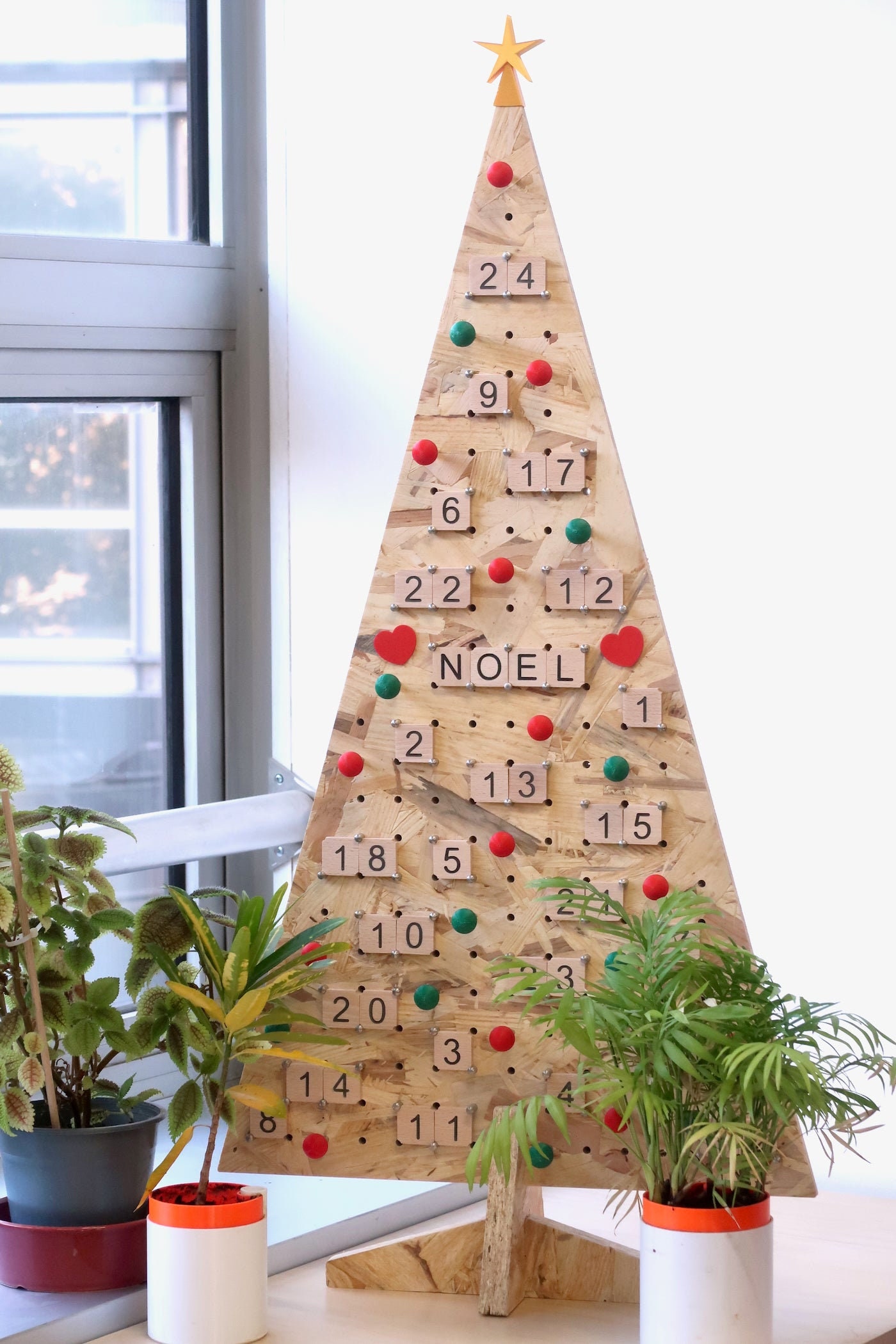 Ecological and Sustainable Wooden Christmas Tree - Etsy