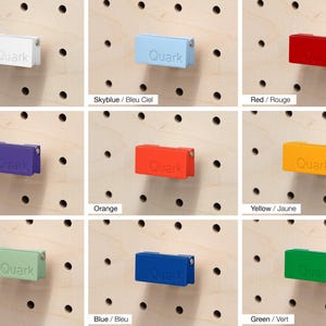 Magnetic Card Clips and Photo Clips for Pegboard - Etsy