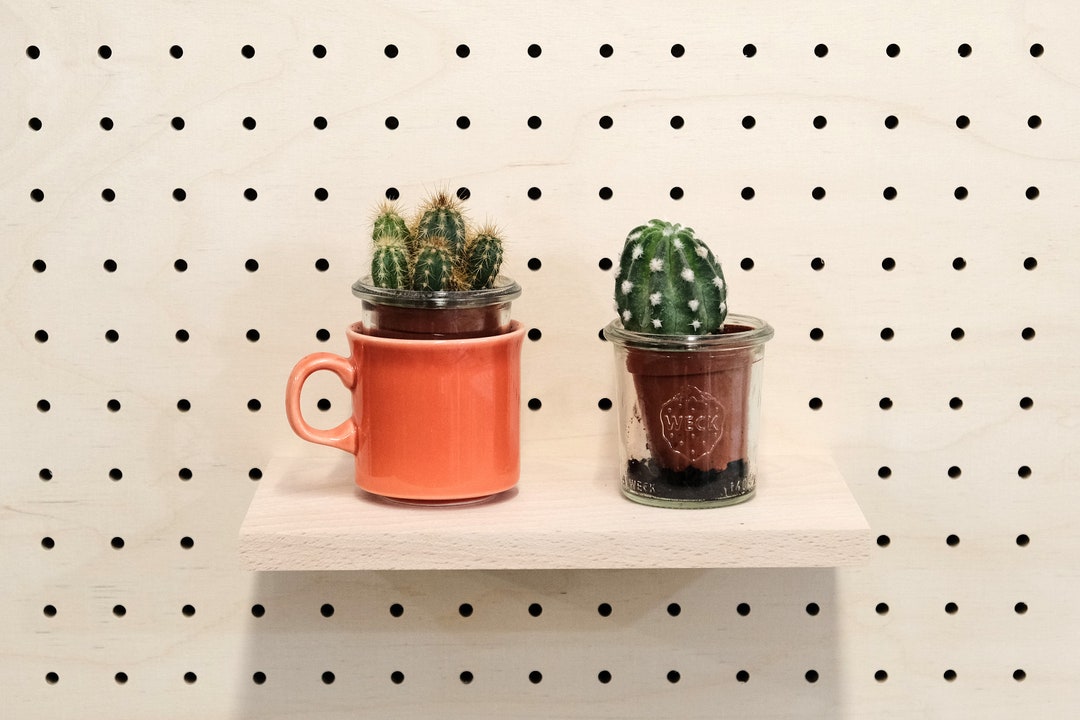 Wall Shelf for Pegboard - Pegboard Shelf Accessory - Wall Storage ...