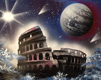Spray Art | Etsy