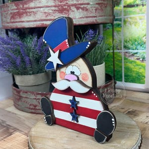 Vintage Rustic Uncle Sam Decor: Perfect for a Charming 4th of July Celebration - Etsy