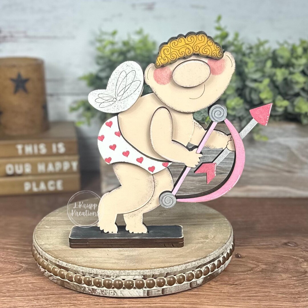 Charming Cupid Shelf Accent for Rustic Farmhouse Decor - Etsy