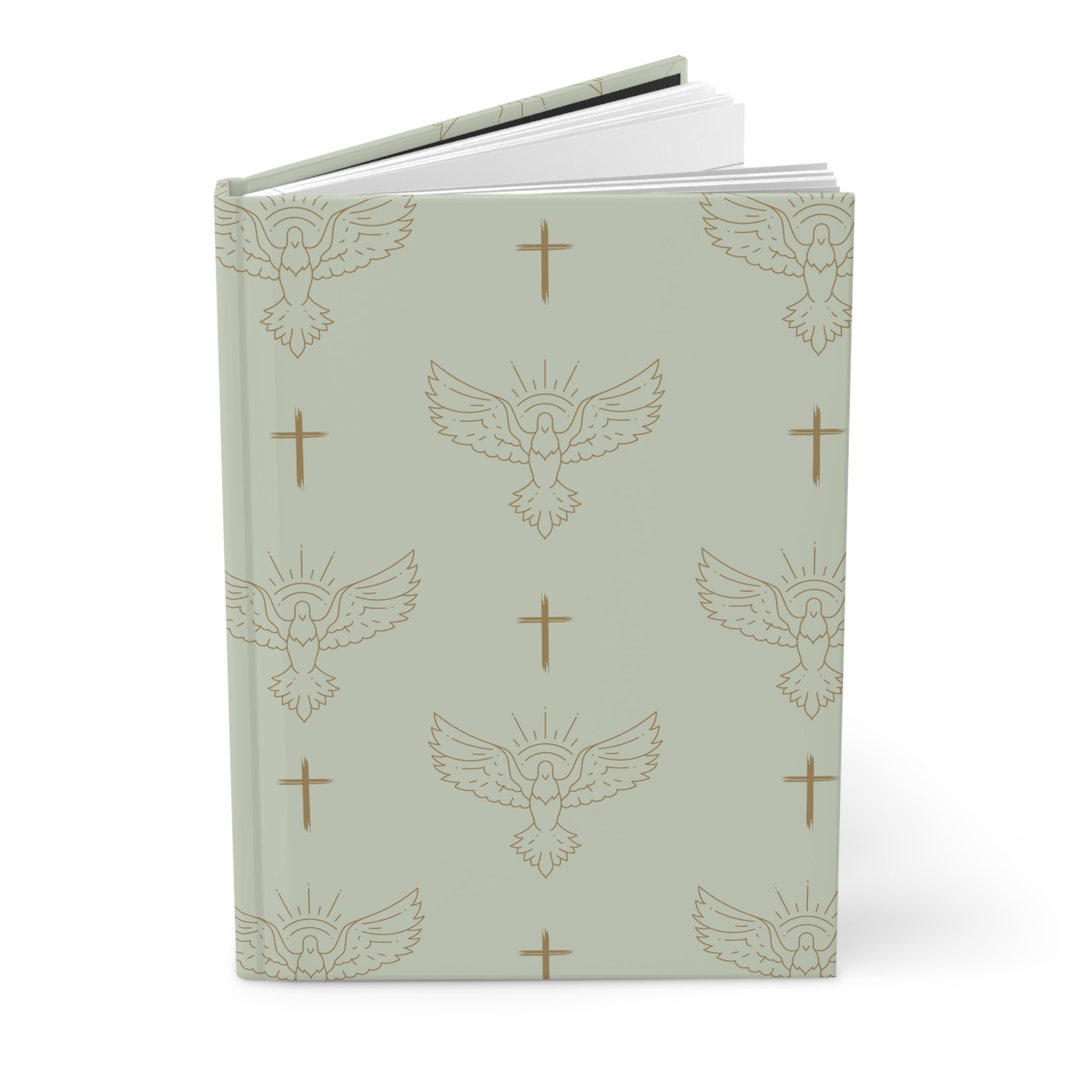 Holy Spirit Hardcover Journal Confirmation Prayer Journal Floral ...