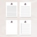 Printable Catholic Stationary Virgin Mary Stationary Writing Paper ...