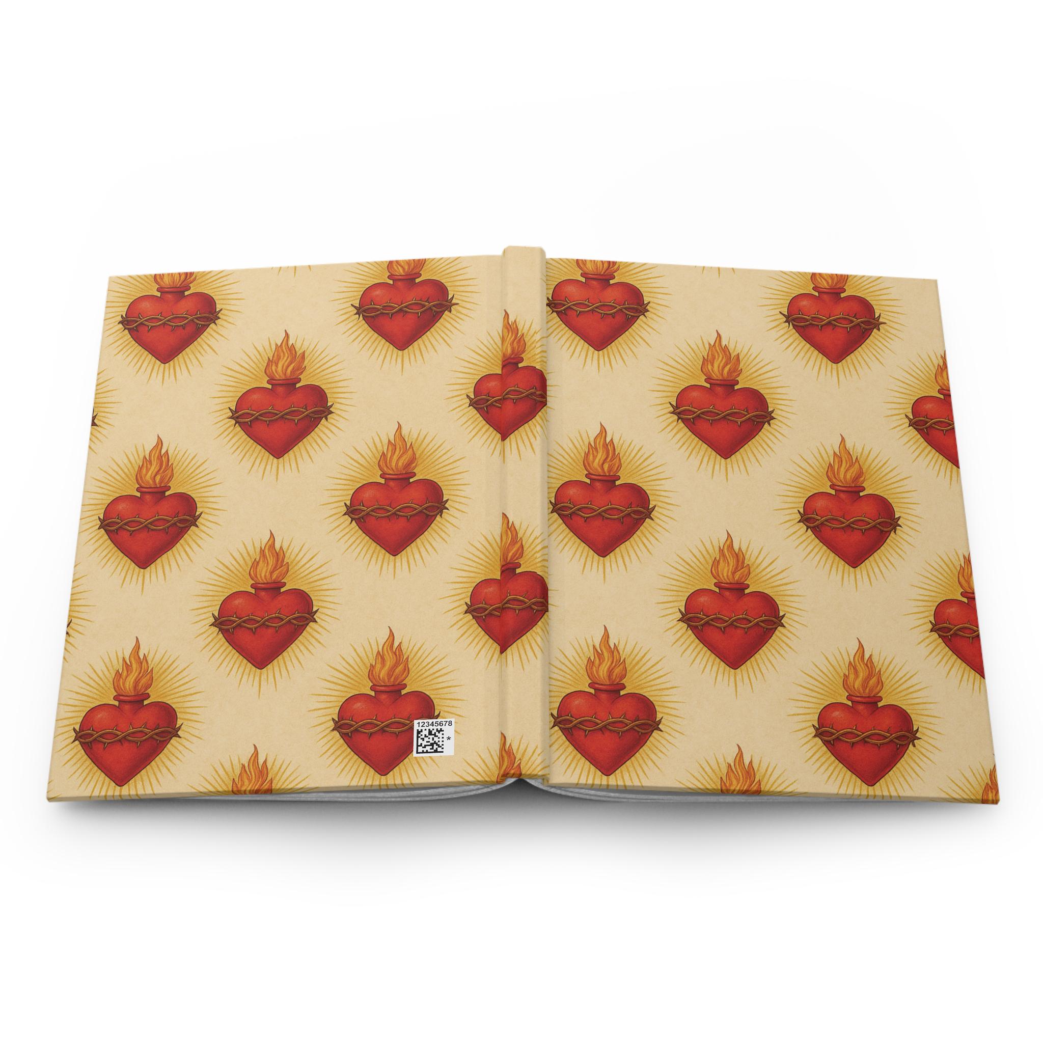 Sacred Heart of Jesus Journal | Catholic Hardcover Notebook | Lectio ...