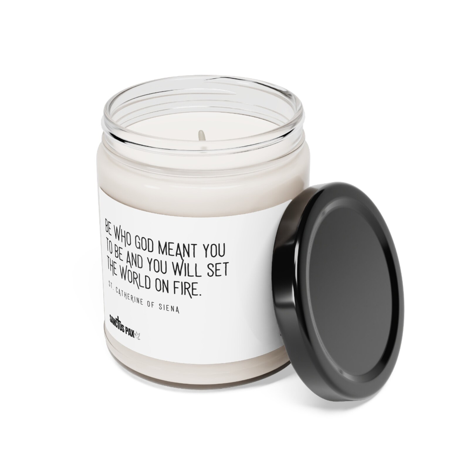 St Catherine of Sienna Prayer Candle | Catholic Scented Soy Candle ...