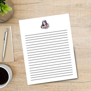 Printable Catholic Stationary Virgin Mary Stationary Writing Paper ...