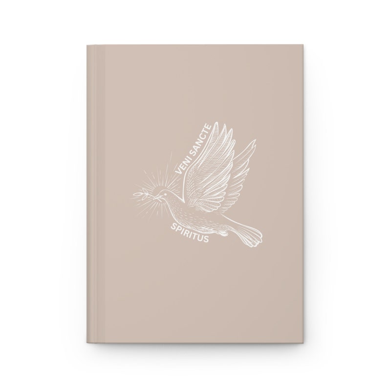 Holy Spirit Hardcover Journal Catholic Journal Veni Sancte Spiritus ...