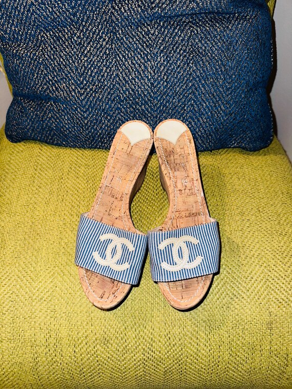 Chanel canvas sandals - Gem