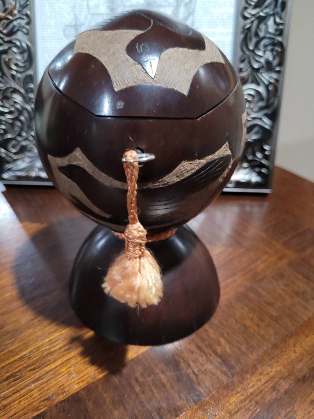 19th Century Maritime Sweetheart Coconut Box - Etsy