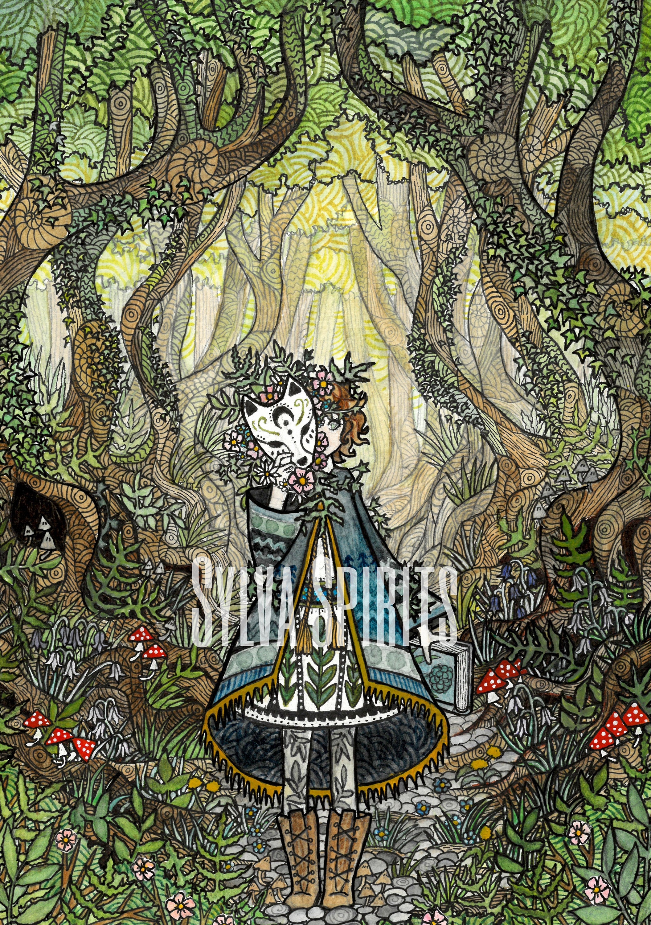 The Crooked Path Poster | Etsy