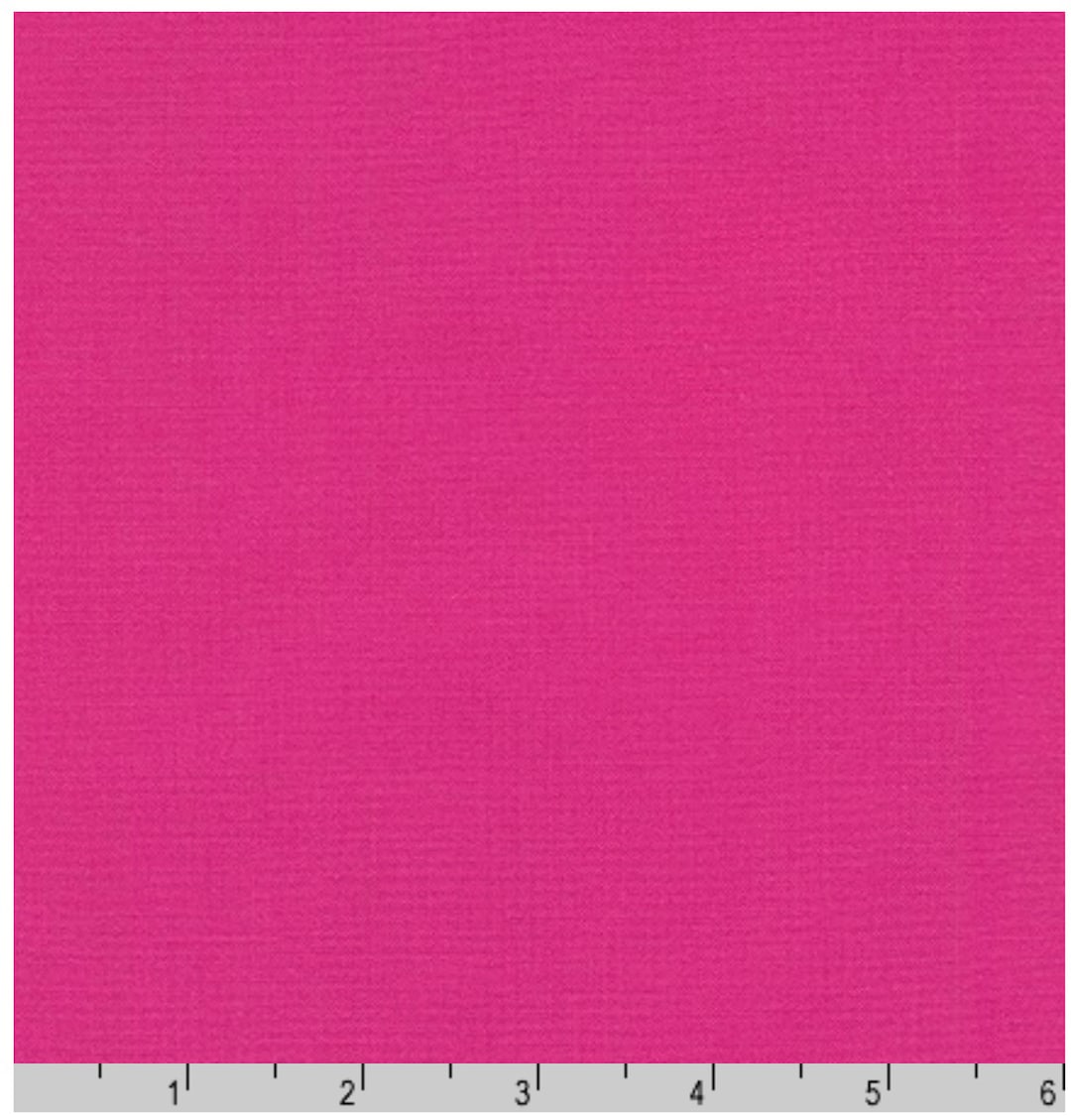 VALENTINE Pink Kona Cotton Solid Fabric by They Yard From Robert ...