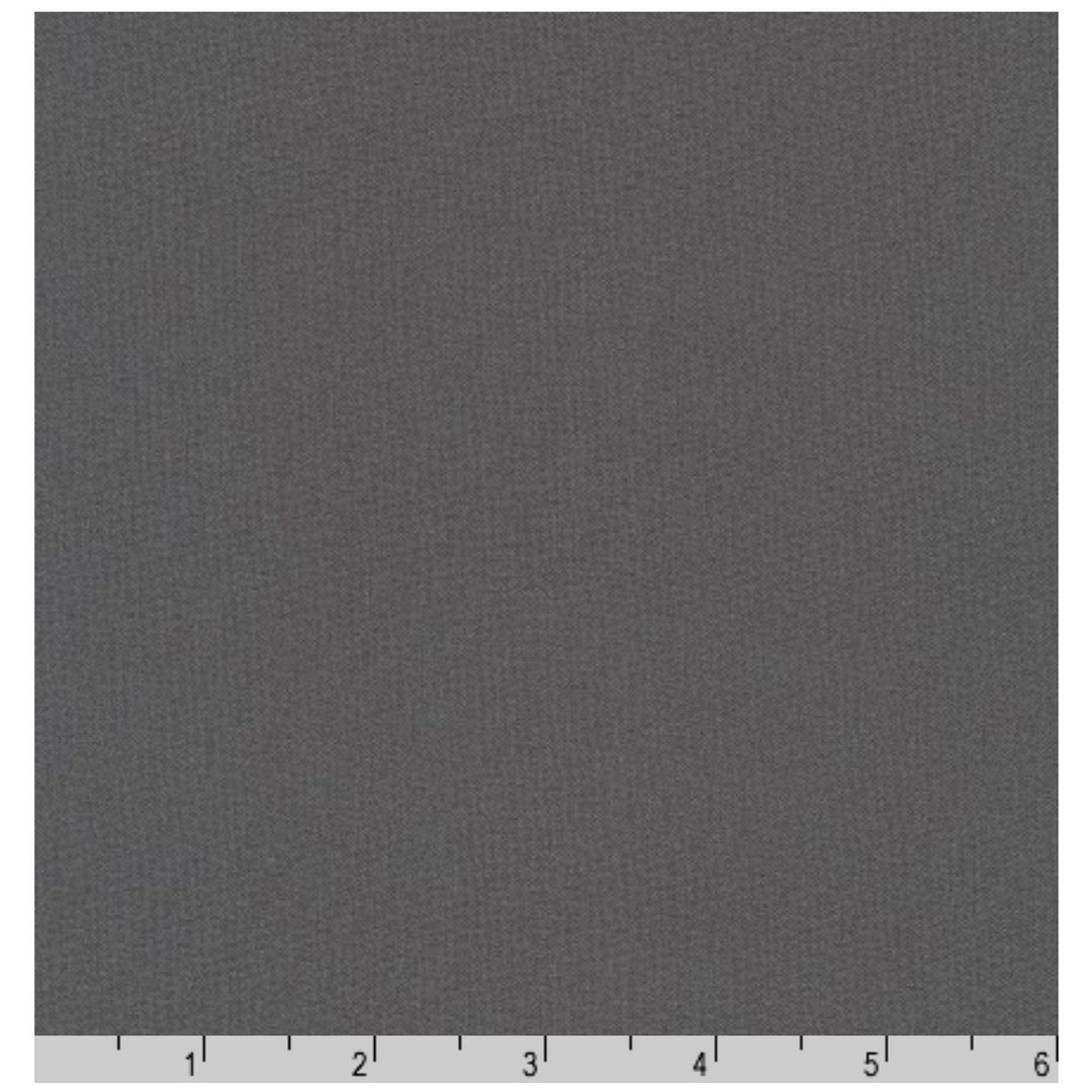COAL Grey Kona Cotton Solid Fabric by the Yard From Robert Kaufman K001 ...