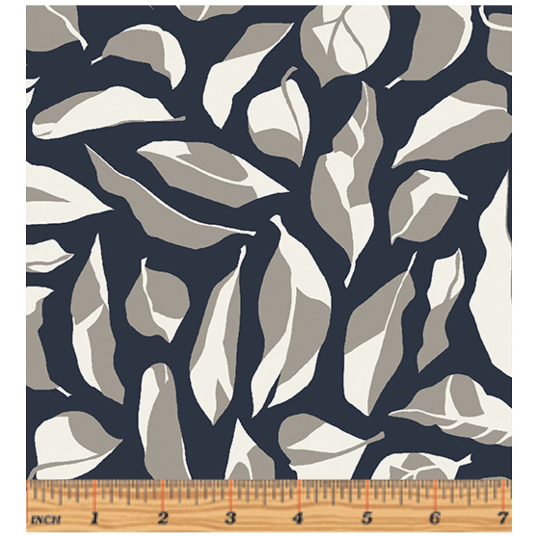 Swirling Pond Fabric by the Yard From Coastal Orchards Collection by ...