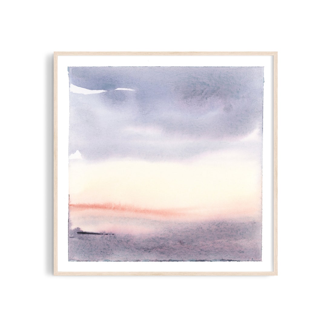 Art Print: Daylight Watercolor. Fine Art Giclee Print on Archival Paper ...
