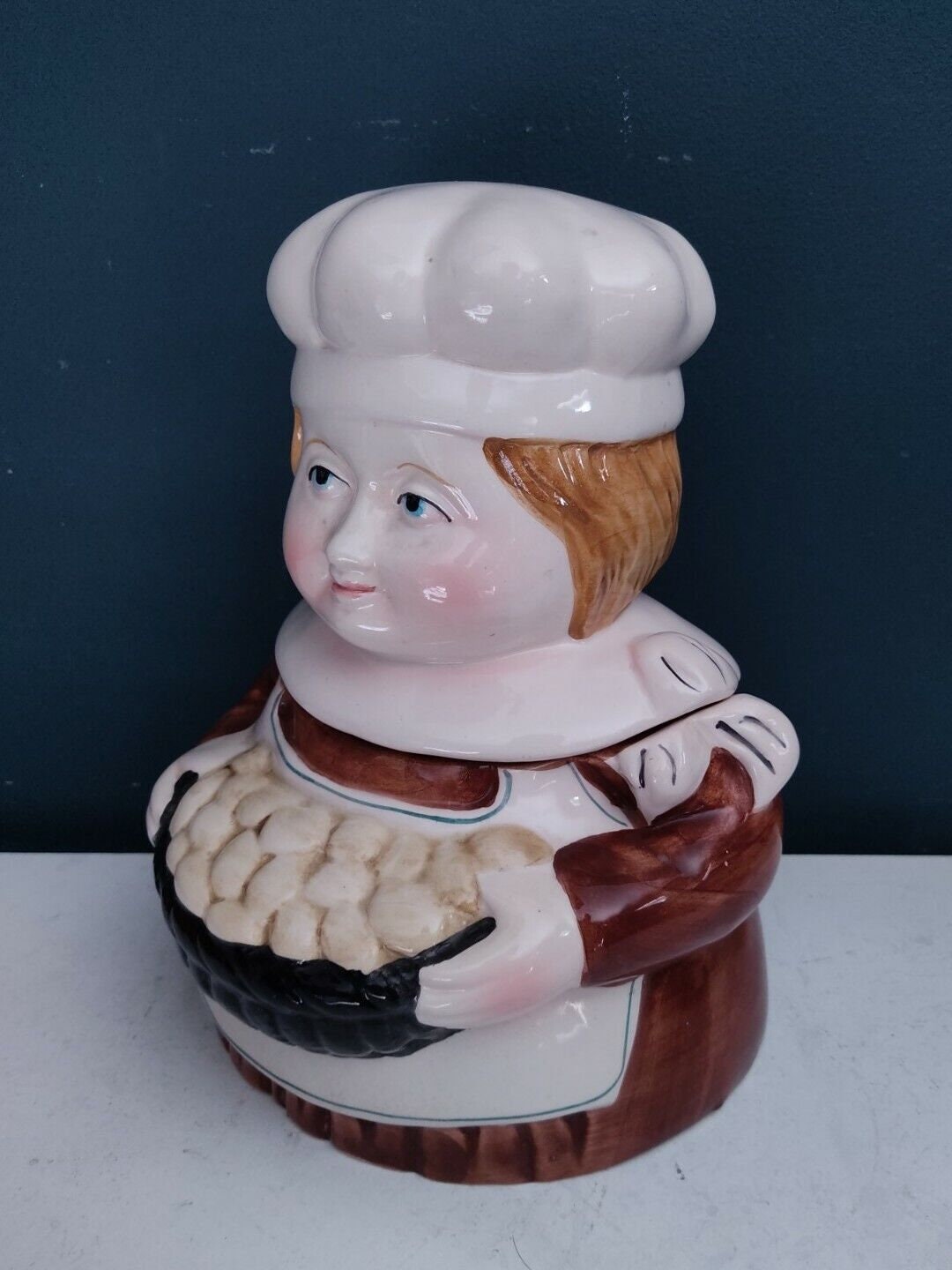 Vintage Ceramic Female Chef Baxter Baker Cookie Jar Biscuit Barrel - Etsy