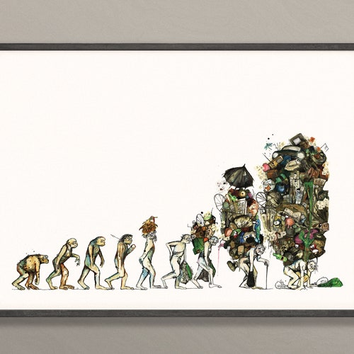 EVOLUTION SVG Evolution Evolution of Man Symbol Evolution - Etsy