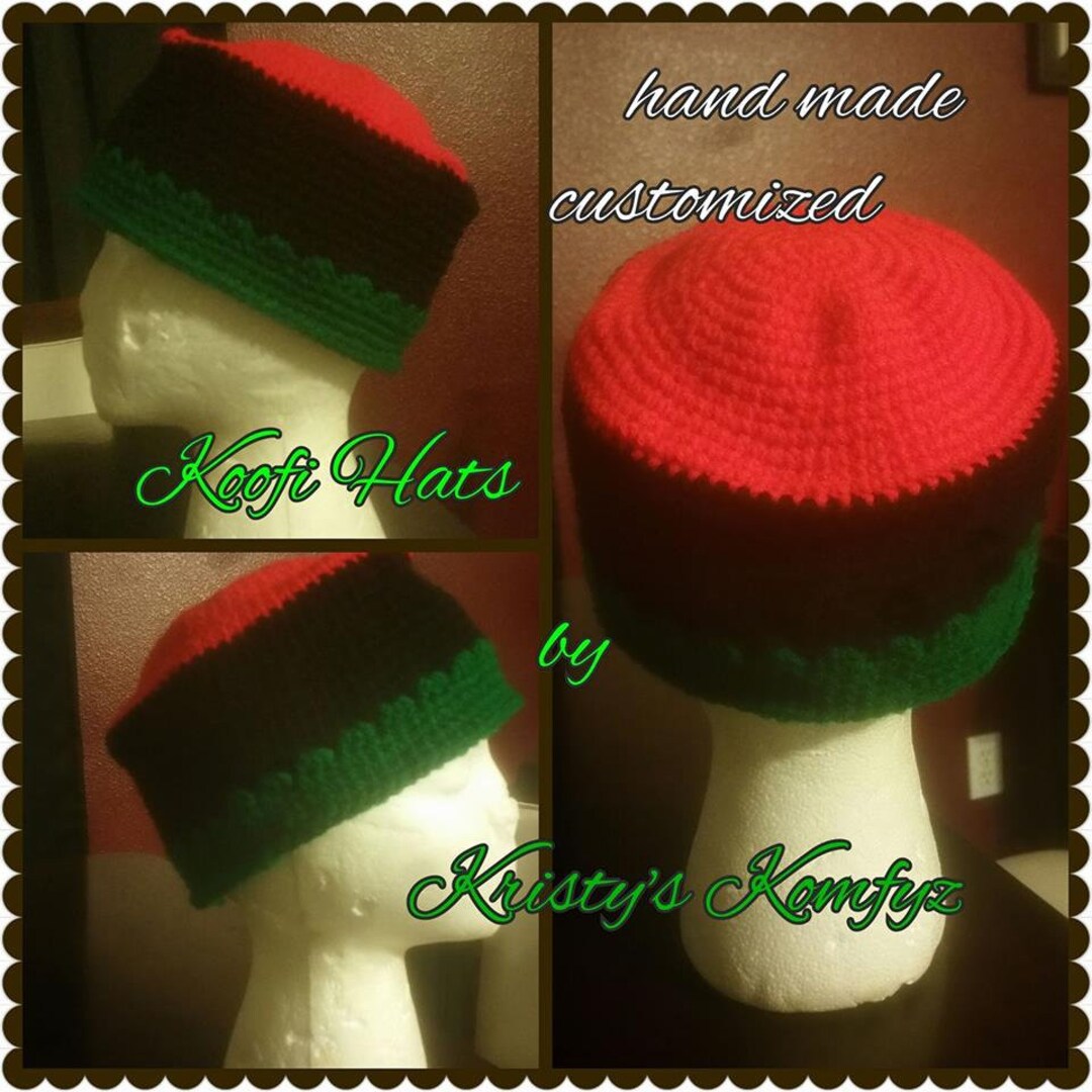 Pan African Koofi Hat - Etsy
