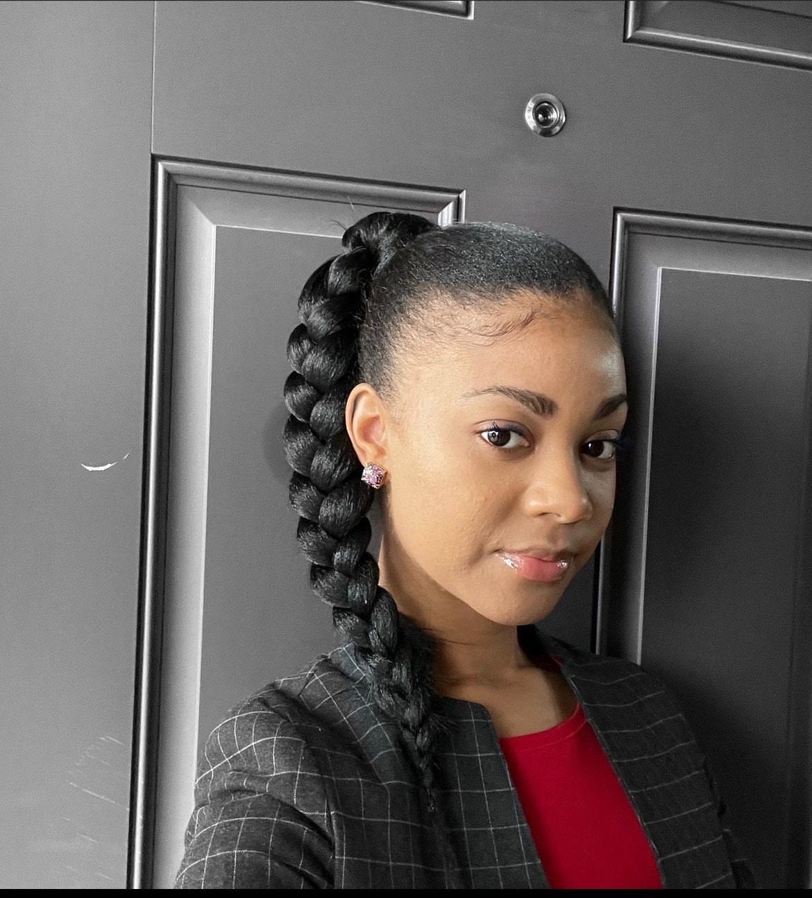 Single Braid Ponytail