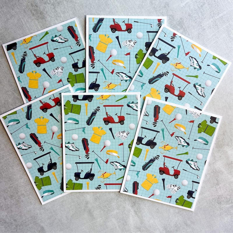 Handmade Golf Card - Etsy